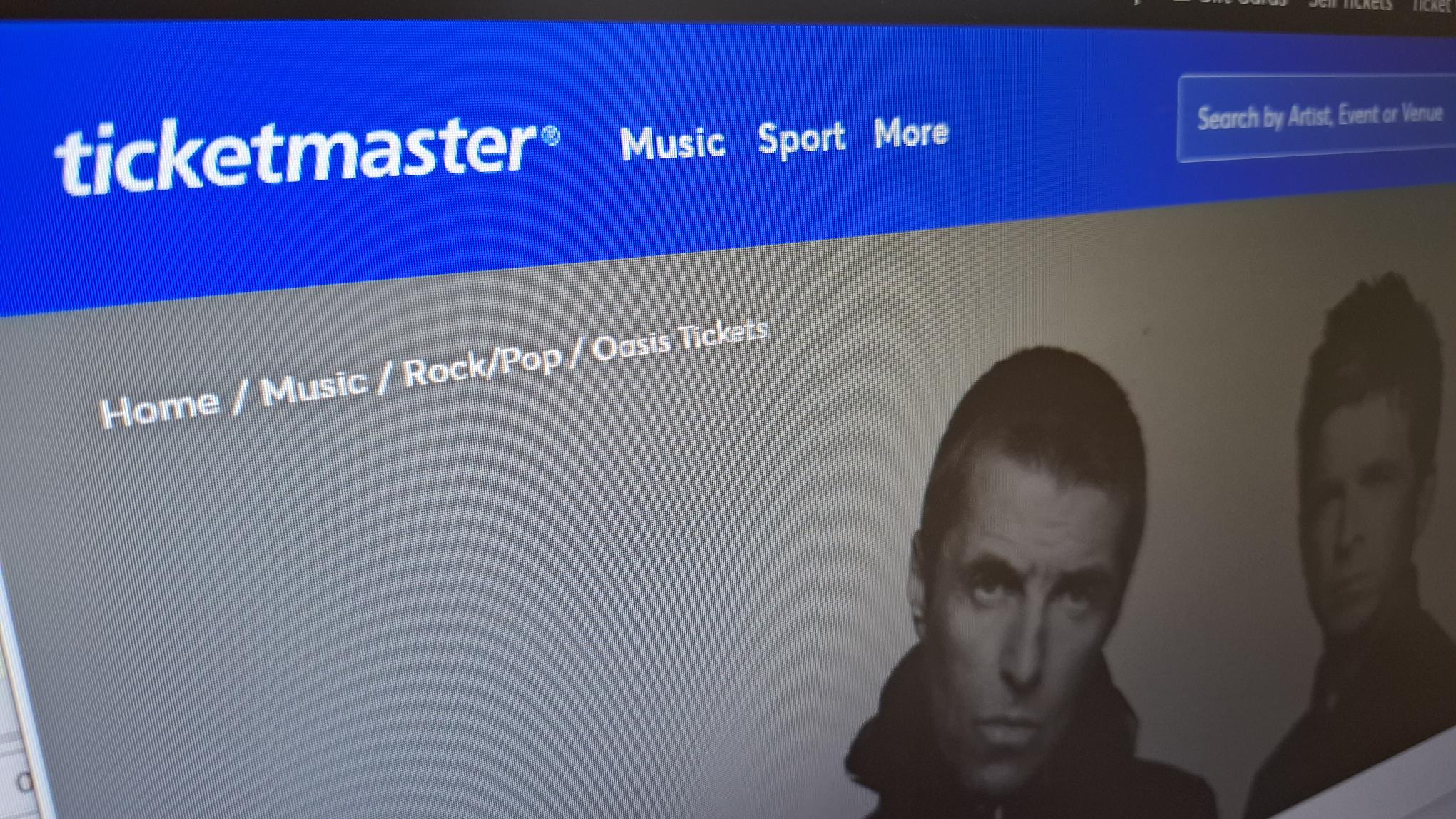 Oasis fans' dreams "crushed" after wrongly being identified as Ticketmaster bots | News - Hits ...